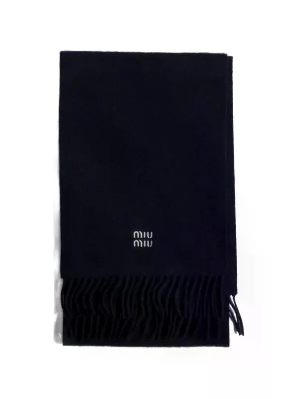 Miu Miu Cashmere Scarf - Blue