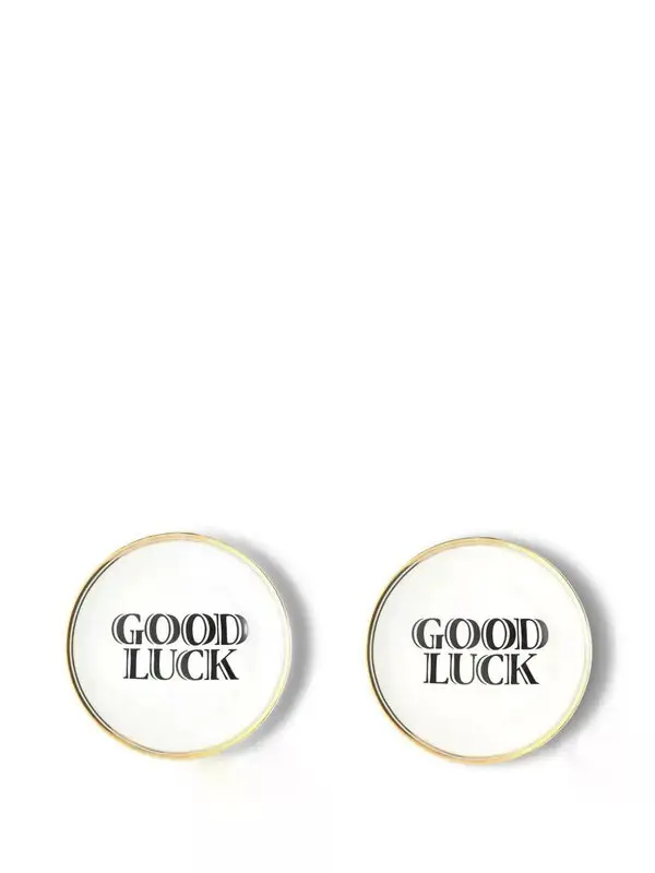 BITOSSI HOME Good Luck Plate Set