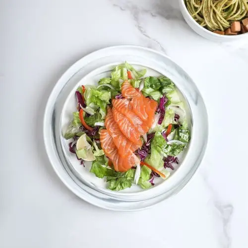 STONE + LAIN Brighton Porcelain 4-piece Salad Plate Set - Gray