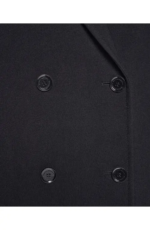 Donna Karan New York Double Breasted Slouch Coat