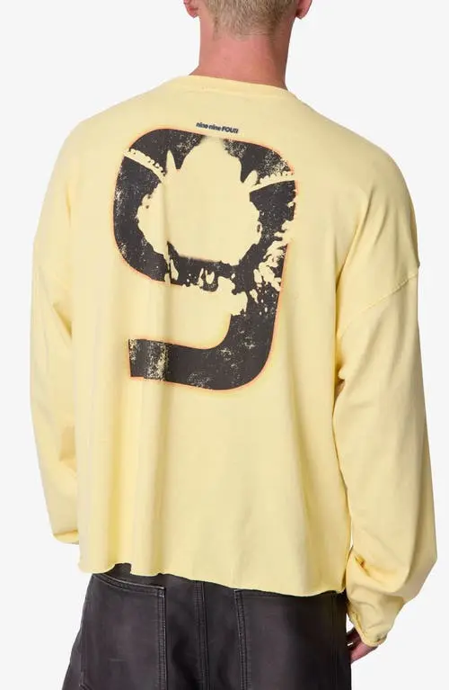 Mnml Bleeding Graphic Long Sleeve T-shirt