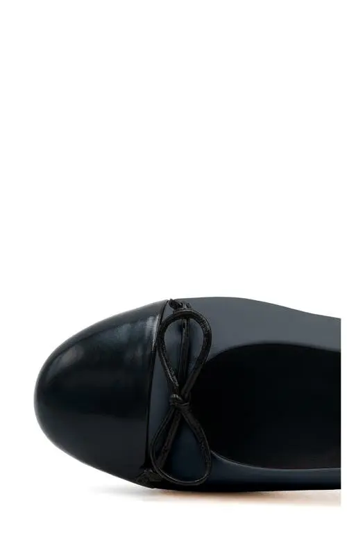 AMALFI BY RANGONI Joke Leather Flat - Blue/navy