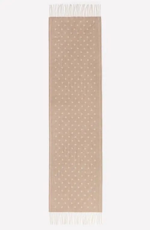 Lafayette 148 New York Jacquard Dot Cashmere Scarf