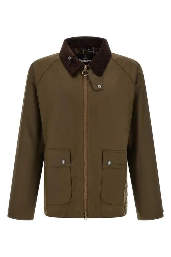 Barbour Short Bedale' Jacket - Brown