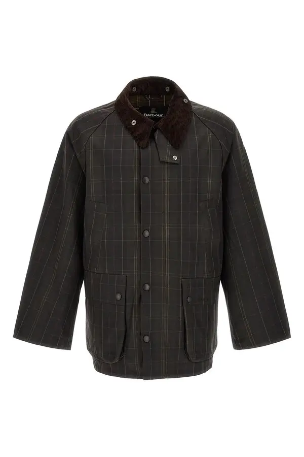 Barbour Tartan Os Bedale Jacket - Green