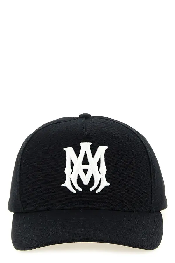 Amiri Ma' Embroidery Hat - Black