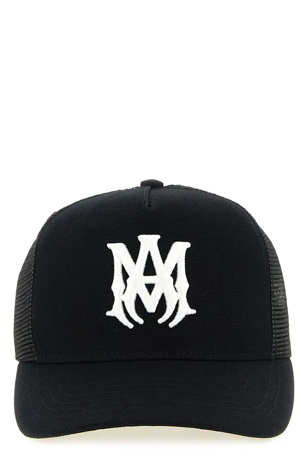 Amiri Ma Logo Trucker' Hat With Mesh