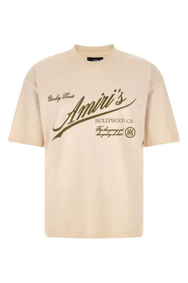 Amiri T-shirt With Cryst Qlty Goods Lj Skate' Print
