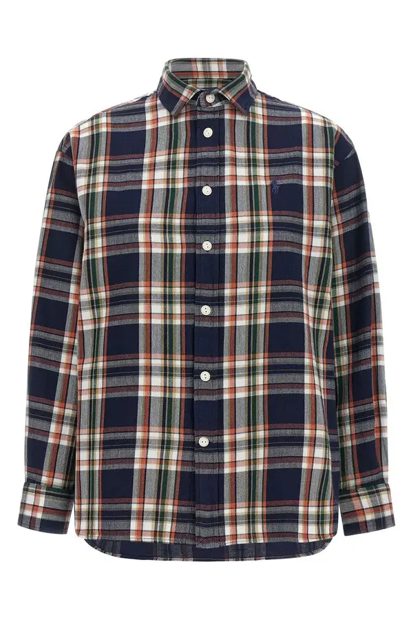 Polo Ralph Lauren Checked Shirt With Embroidered Logo
