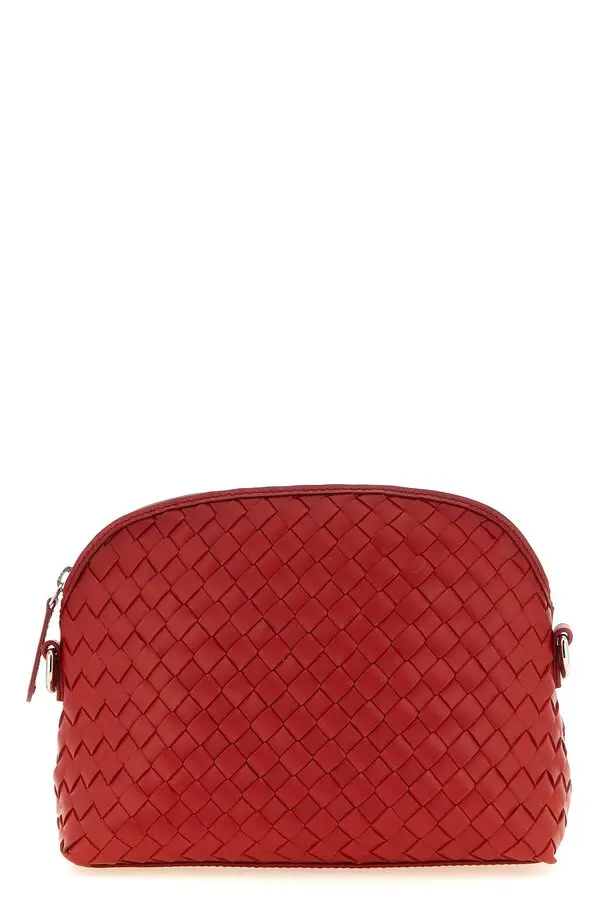 Dragon Diffusion Fellini Chunky' Clutch Bag With Shoulder Strap - Red