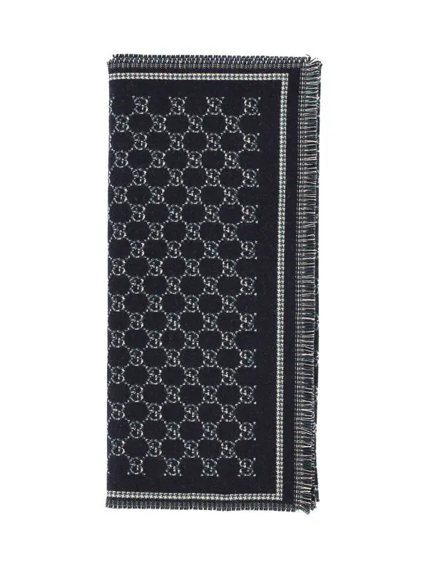 Gucci Wool Scarf "gg