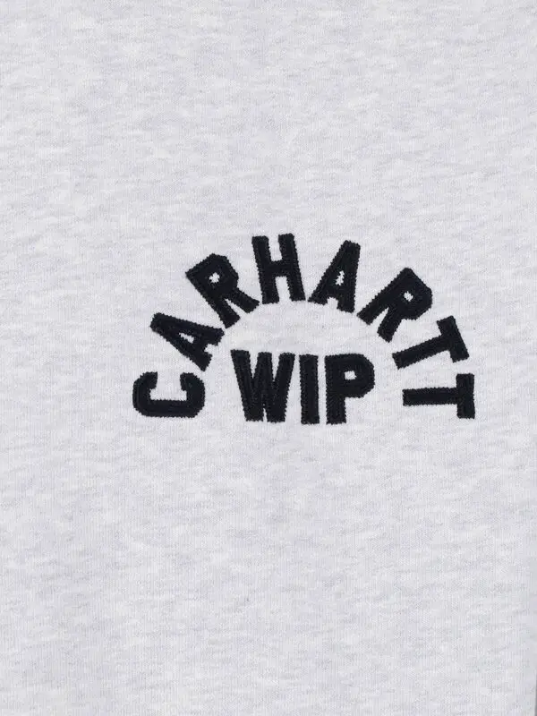 Carhartt Work In Progress Sweatshirt "arch Script - Gray