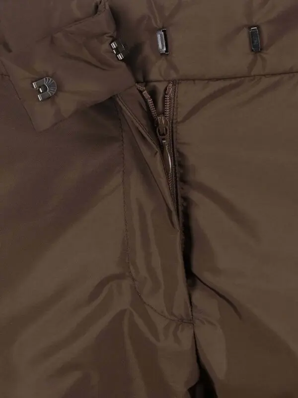 Miu Miu Technical Fabric Flared Pants
