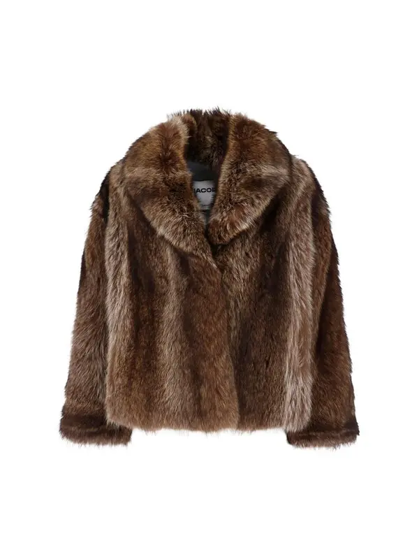 IACOPA Fur Jacket "sepe - Brown