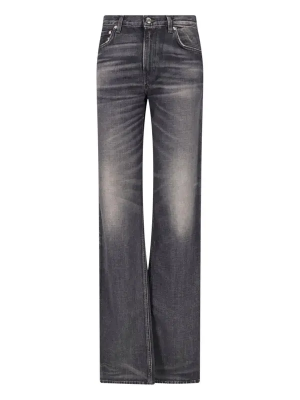 HAIKURE Straight Jeans "star - Black