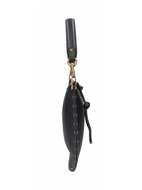 Isabel Marant Étoile Oskan Shoulder Bag With Stud Embellishments - Black