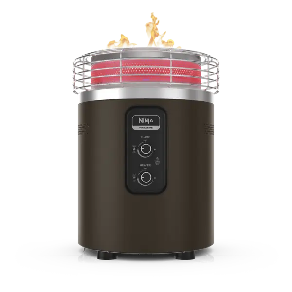 NINJA Fireside360 Fire Pit And Outdoor Heater - Mocha
