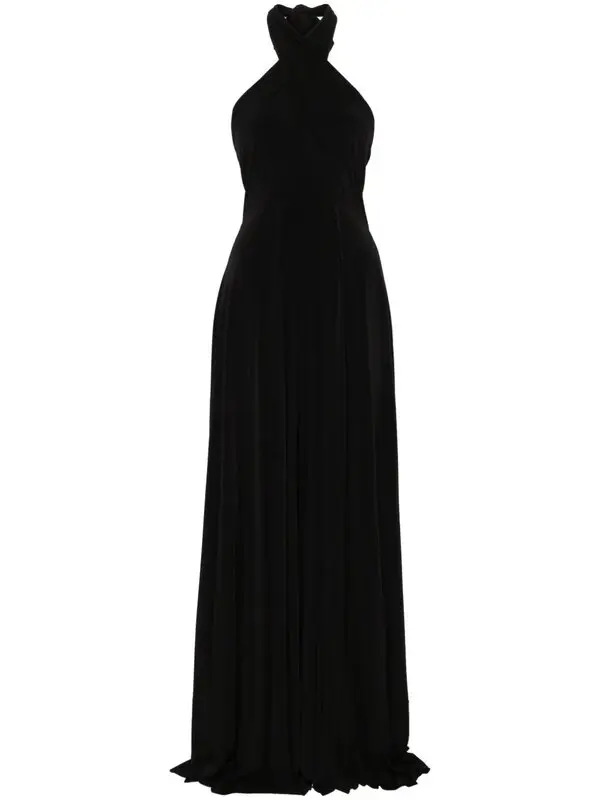 Norma Kamali Convertible Gown Dress - Black