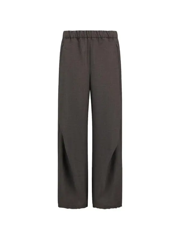Herno Oversize Trousers - Gray