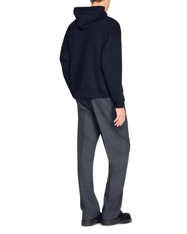 Sandro Oversized Cotton Hoodie