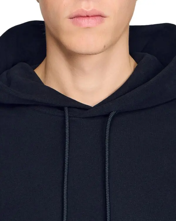 Sandro Oversized Cotton Hoodie