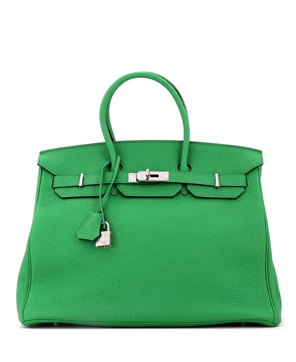 Hermès Birkin 35 Togo Leather Satchel - Bamboo