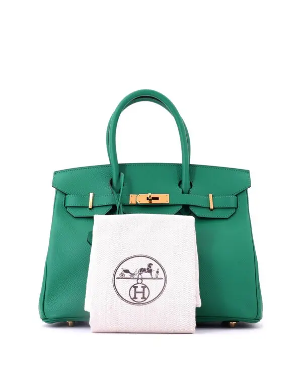 Hermès Birkin 30 Leather Satchel