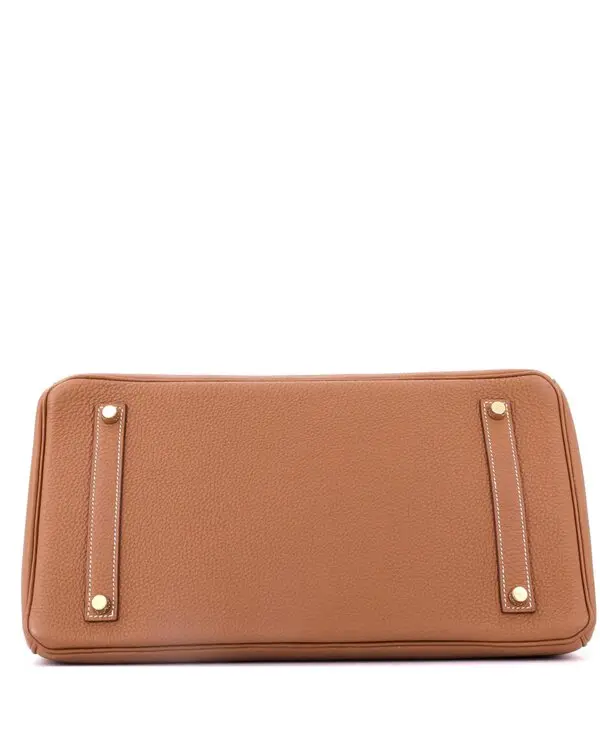 Hermès Birkin 35 Togo Leather Tone Hardware Satchel
