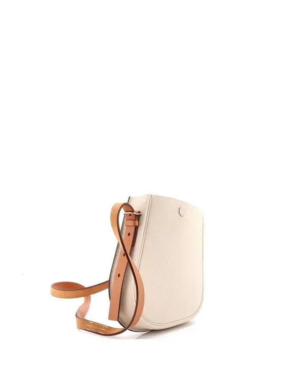 Hermès 21 Perspective Cavaliere Bag Togo And Vache Hunter - Neutral