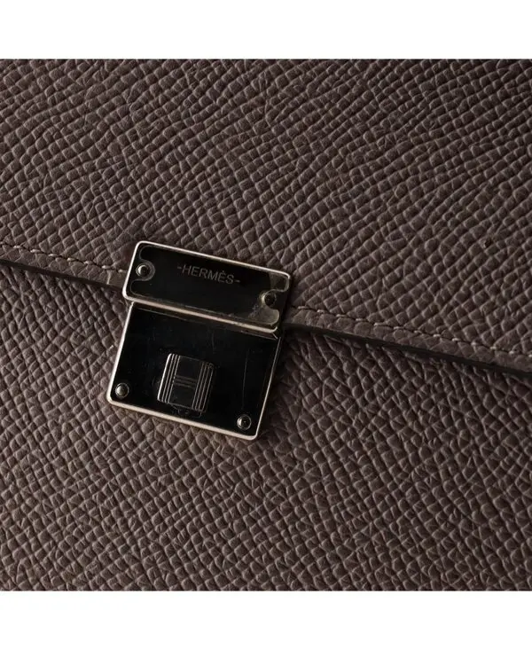 Hermès 16 Clic Wallet On Strap Epsom