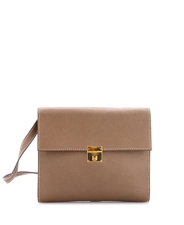 Hermès 16 Clic Wallet On Strap Epsom