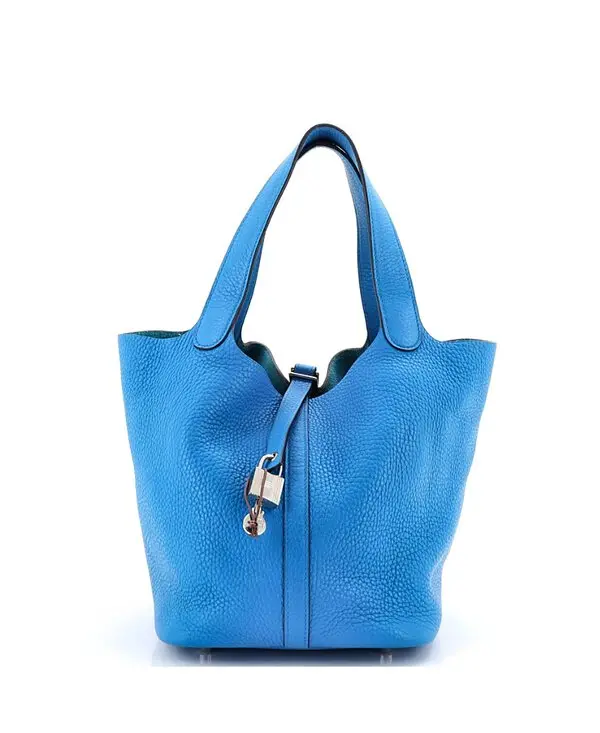 Hermès Mm Picotin Lock Bag Clemence