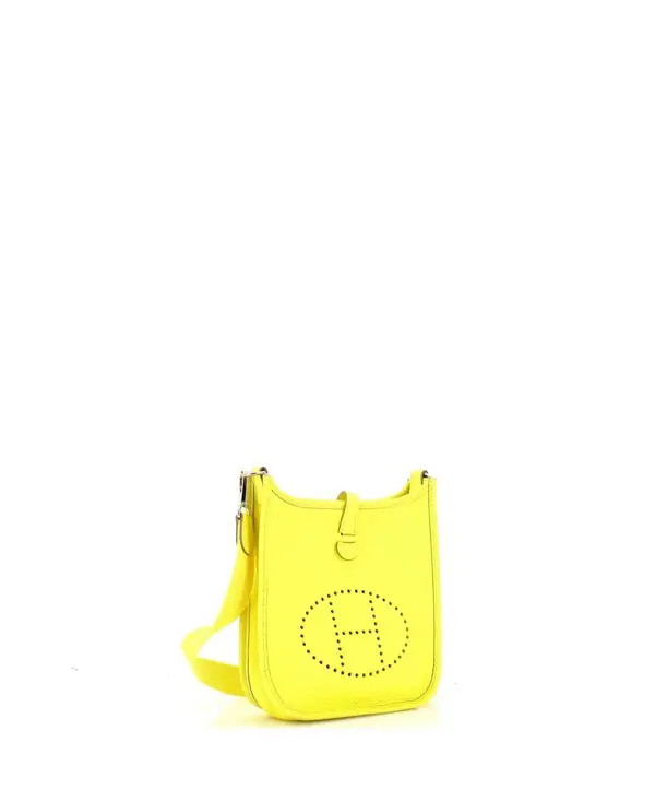 Hermès Tpm Evelyne Bag Gen Iii Clemence - Yellow