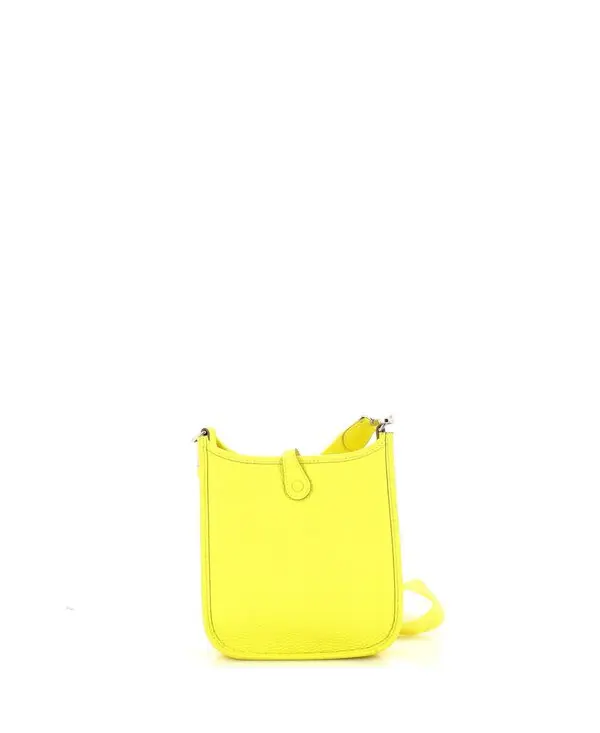 Hermès Tpm Evelyne Bag Gen Iii Clemence - Yellow