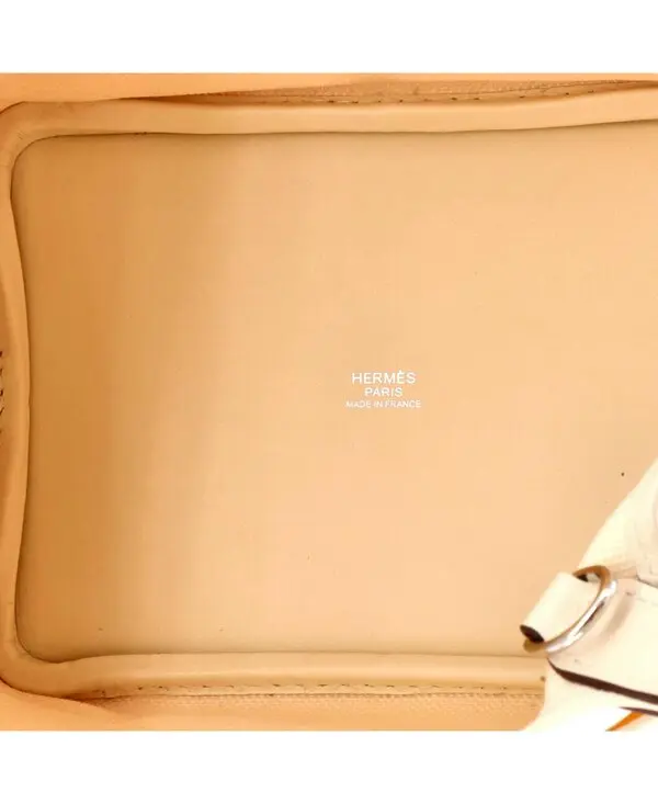 Hermès Pm Cargo Picotin Lock Bag Canvas And Swift