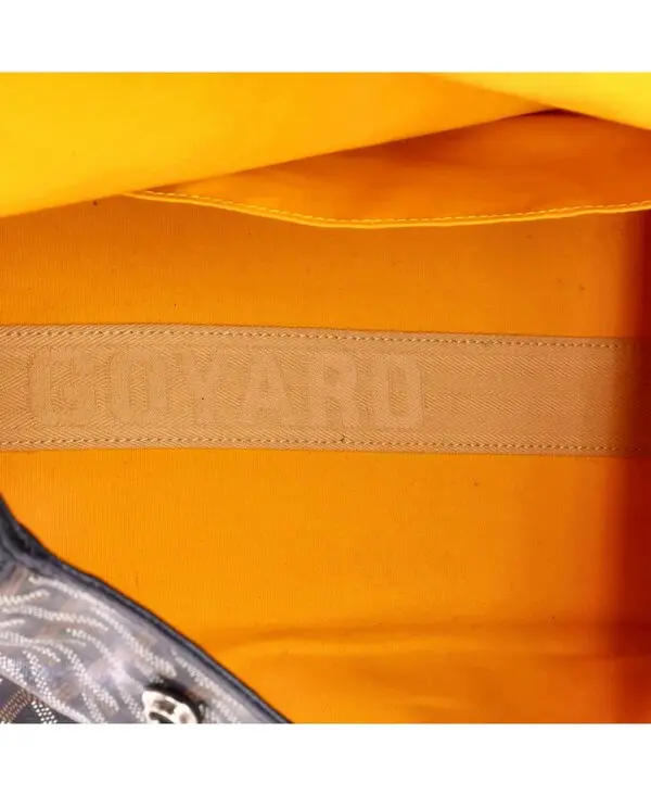 Goyard Saint Leger Briefcase Backpack Coated Canvas