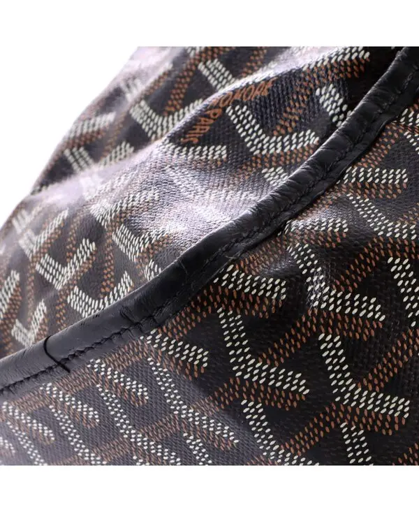 Goyard Saint Leger Briefcase Backpack Coated Canvas