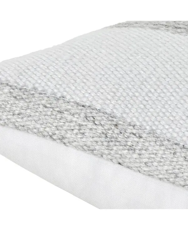 Livabliss Galey Alix Katalina Decorative Pillow, 20l X 20w - White/gray