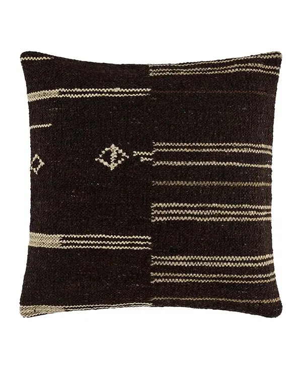 Livabliss Becki Owens Solea Decorative Pillow, 18l X 18w - Ebony