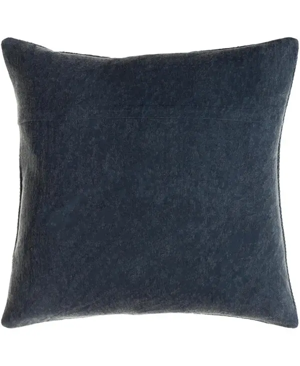 Livabliss Washed Stripe Decorative Pillow, 18l X 18w