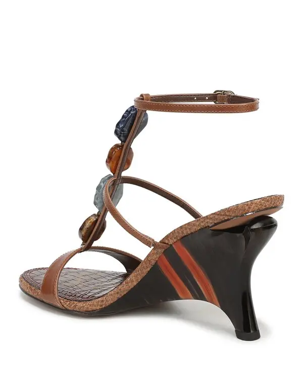 Sam Edelman Massey Embellished Wedge Sandals