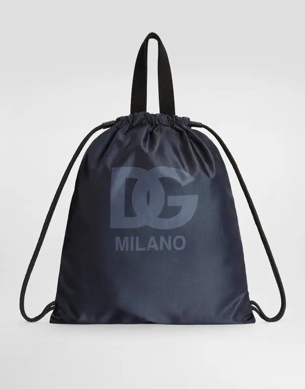 Dolce & Gabbana Nylon Backpack With Logo - Multicolor