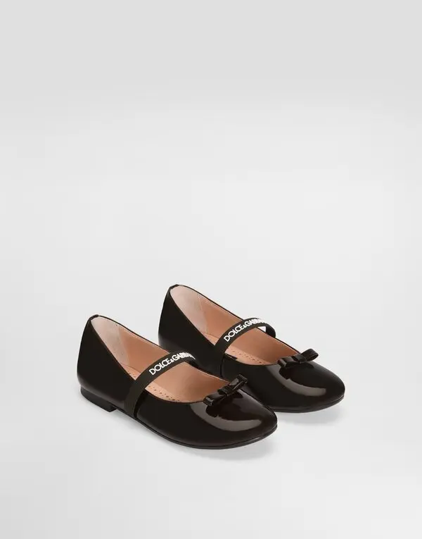 Dolce & Gabbana Patent Leather Ballet Flats