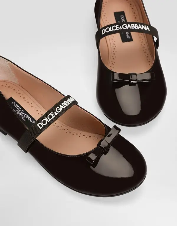 Dolce & Gabbana Patent Leather Ballet Flats