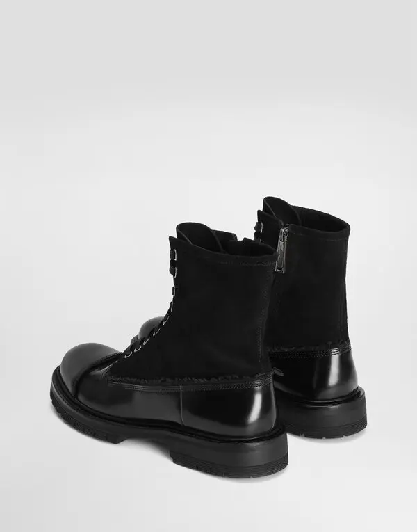 Dolce & Gabbana Calfskin Ankle Boots