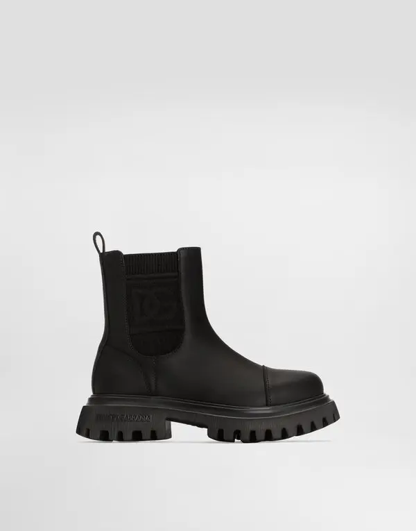 Dolce & Gabbana Calfskin Boots - Black