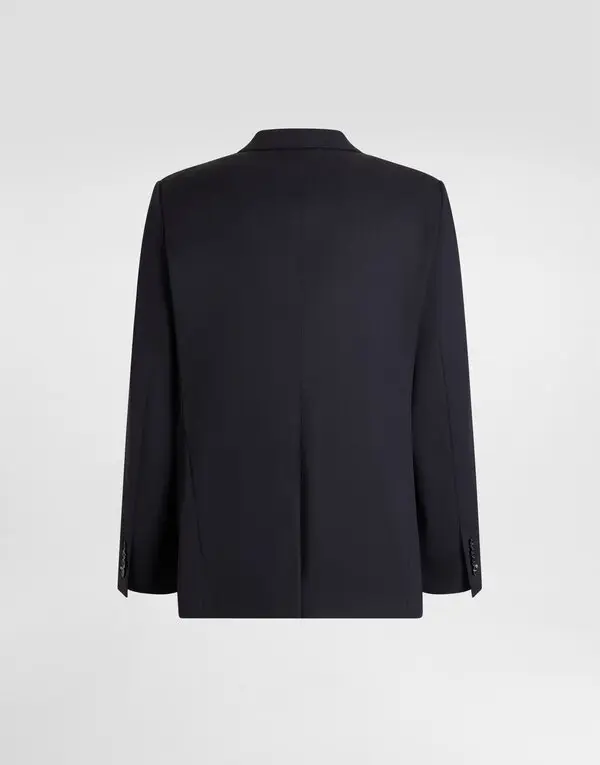 Dolce & Gabbana Taormina Single-breasted Jacket In Technical Wool