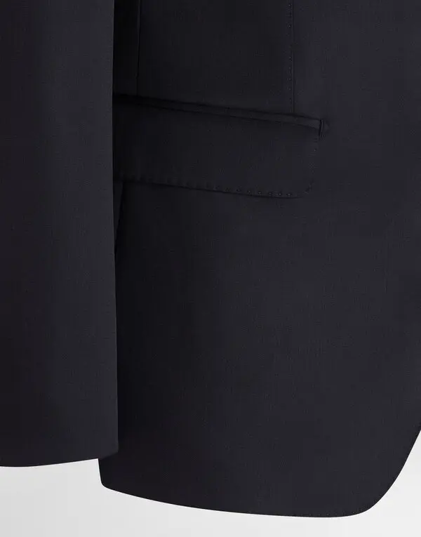 Dolce & Gabbana Taormina Single-breasted Jacket In Technical Wool