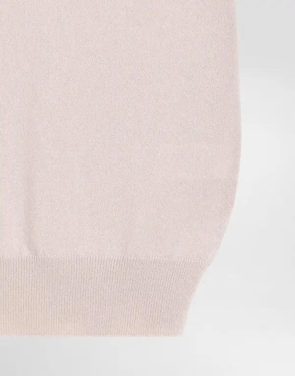 Dolce & Gabbana Short Sleeve Polo Shirt With Embellished Collar