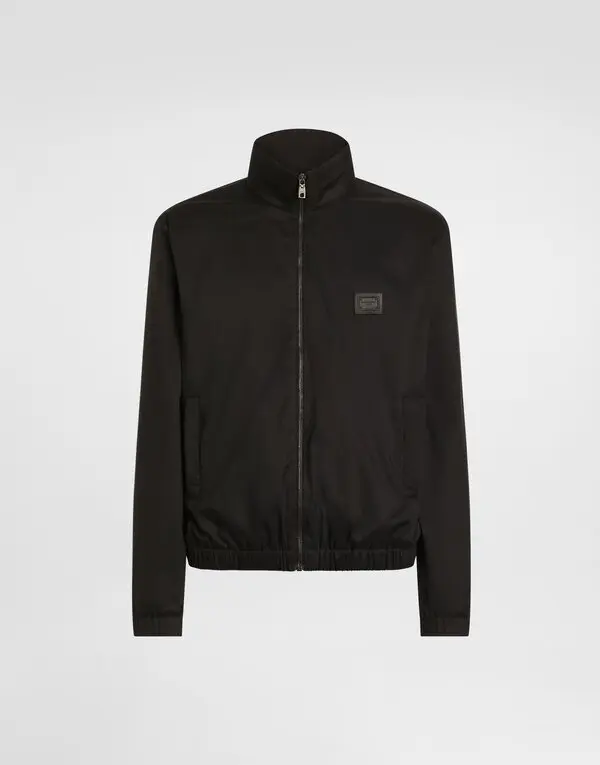 Dolce & Gabbana Nylon Zip-up Jacket